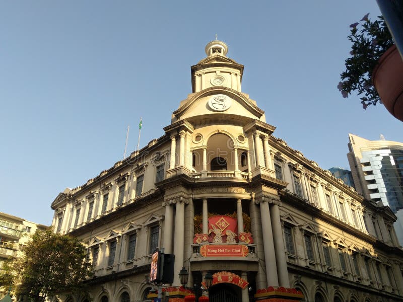 Macau Post Office editorial stock image. Image of postoffice - 267969789