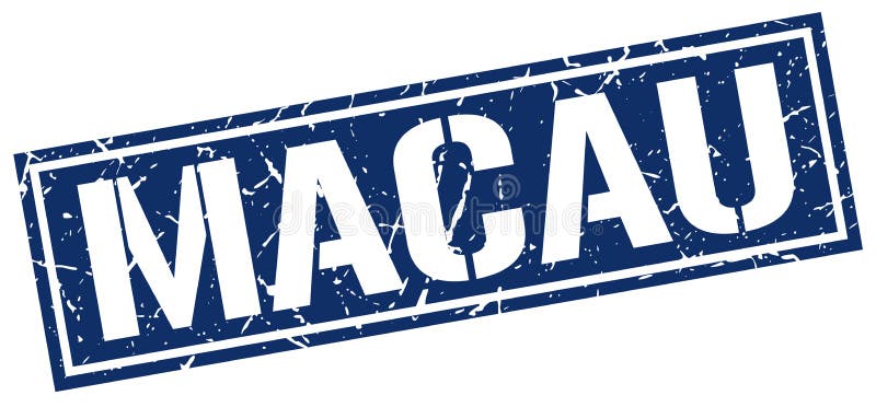 Macau stamp stock vector. Illustration of insignia, vintage - 120368437