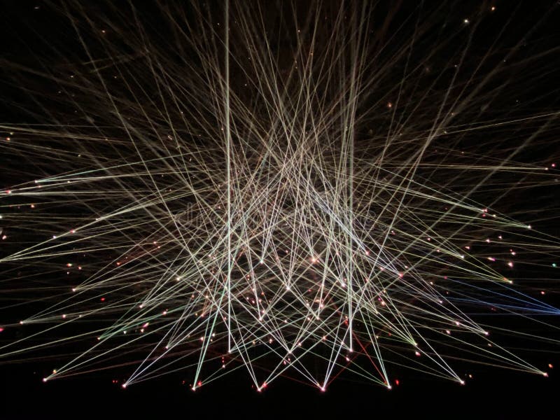 Macau Teamlab Lighting Installation Spectacular Laser Beam Show 3D ...