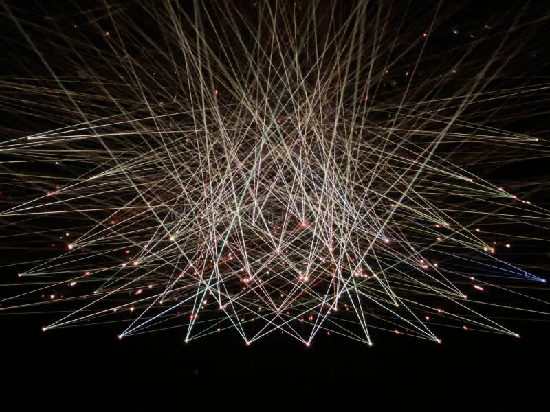 Macau Teamlab Lighting Installation Spectacular Laser Beam Show 3D ...