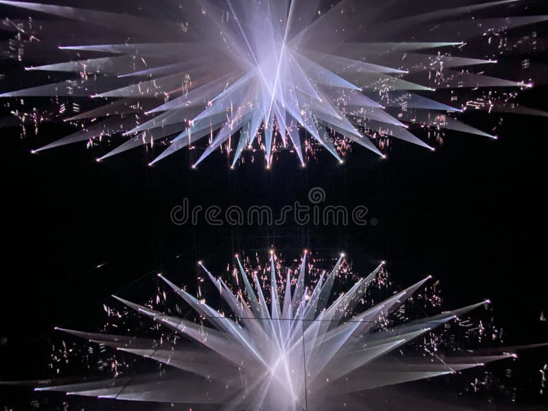 Macau Teamlab Theatre Stage Lighting Colorful Laser Show 3D Mapping ...