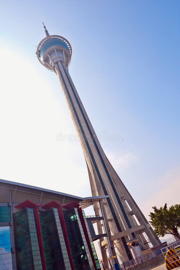 Macau tower stock image. Image of urban, landmark, skyline - 24759529