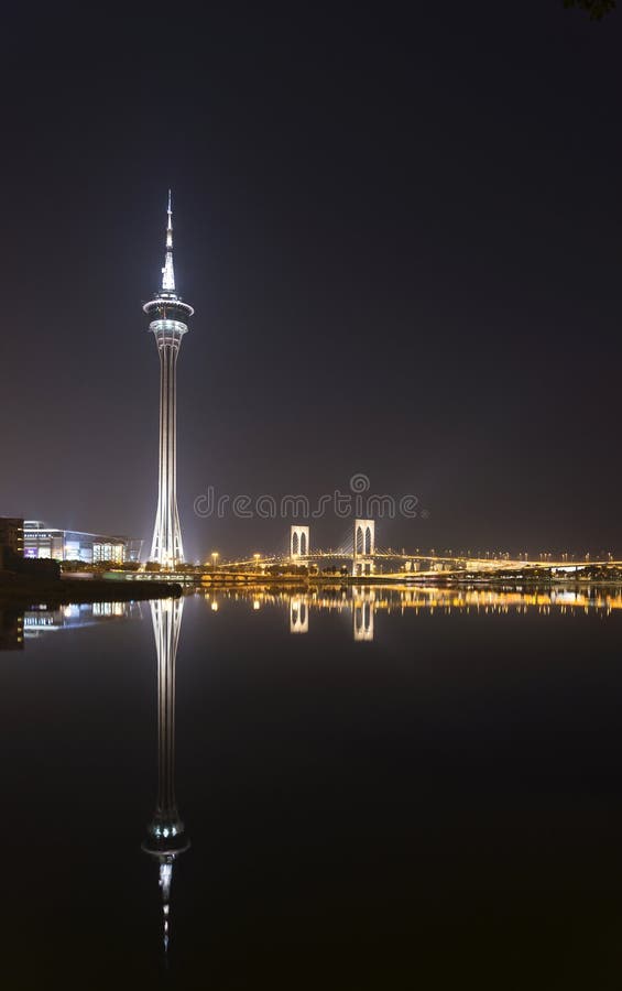 Macau Tower in Macao Macau China Editorial Photo - Image of skyline ...