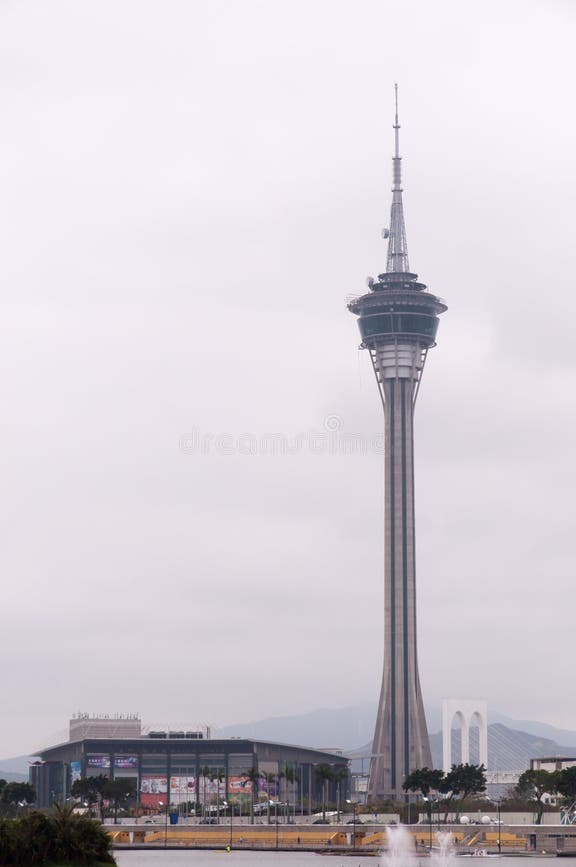 Macau Tower in Macao Peninsula, China Editorial Stock Photo - Image of ...