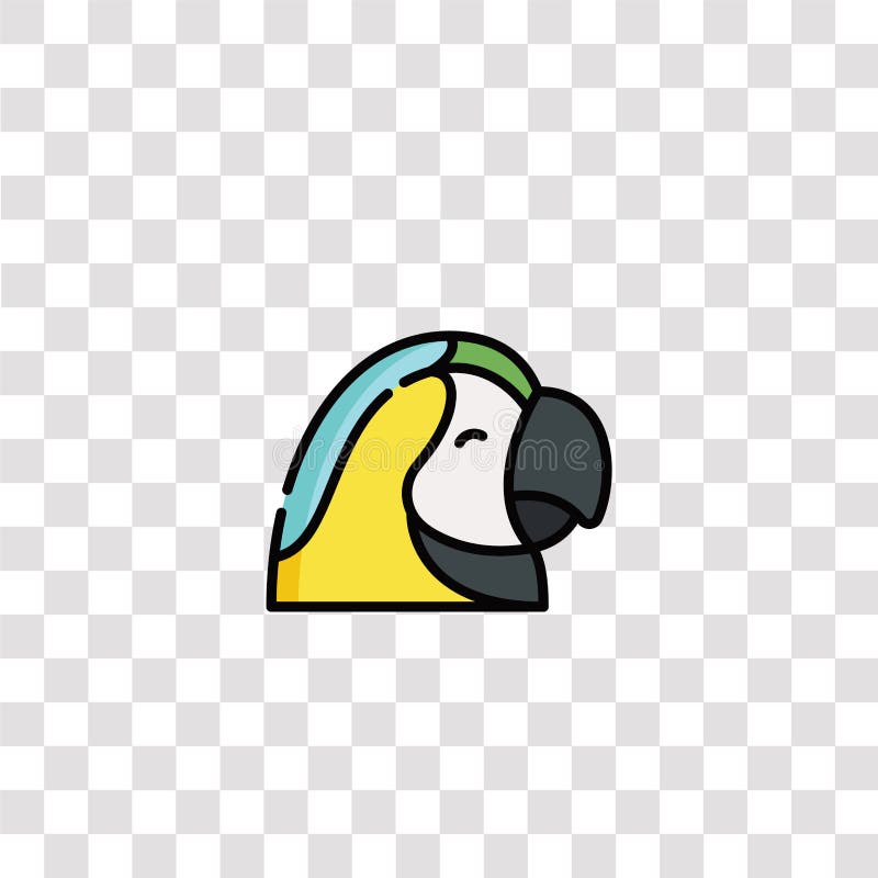 Macaw Icon Sign and Symbol. Macaw Color Icon for Website Design and ...