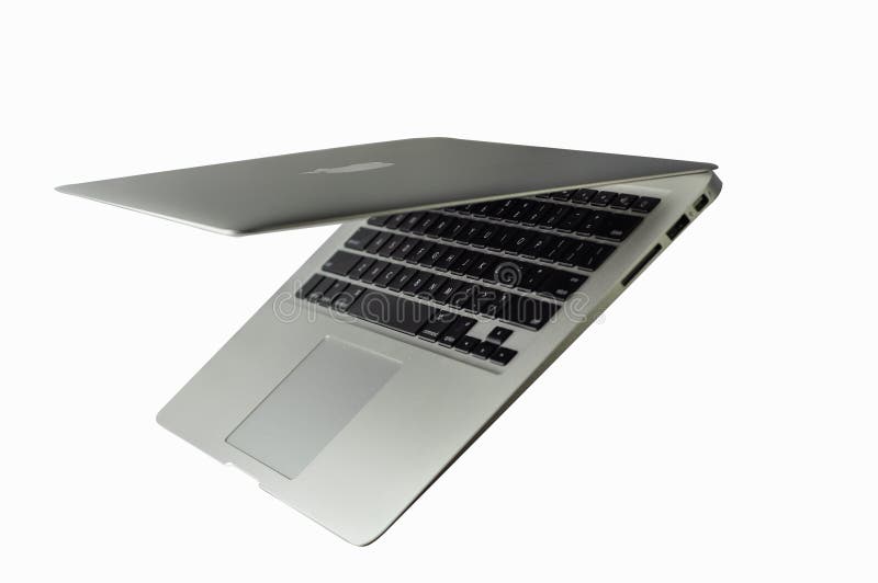 MacBook Pro Isolated with Clipping Path Editorial Stock Photo - Image ...