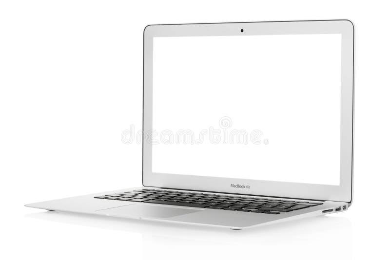 MacBook 12 Silver 1st Gen VS MacBook Air 13 - Side View Editorial Image ...
