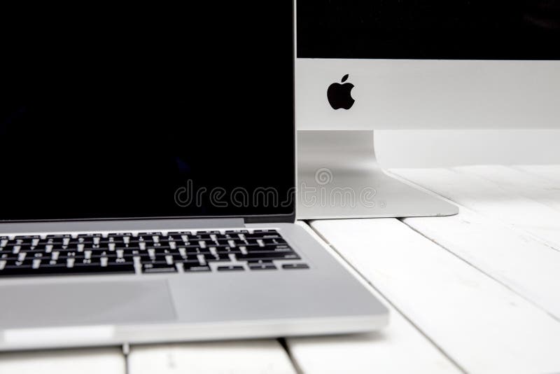 Macbook Laptop Computer editorial stock photo. Image of monitor - 102779228