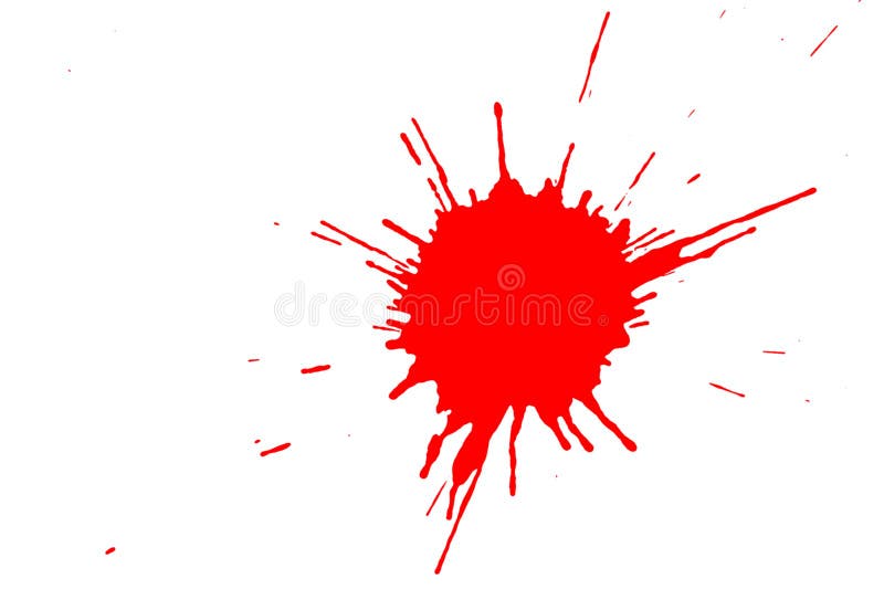 Macchia rossa immagine stock. Immagine di sfondo, pubblicità - 8556767