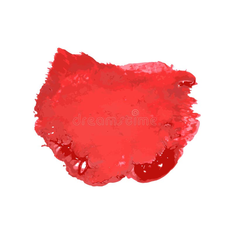 Macchia Variopinta Dell'acquerello Di Vettore Isolata Estratto ...