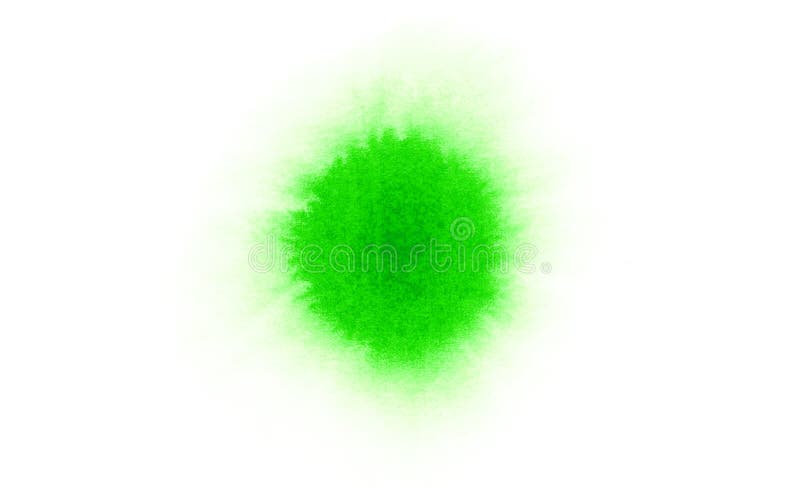 Macchia Giallo Verde Di Vettore Dell'acquerello Elemento Vibrante Di ...