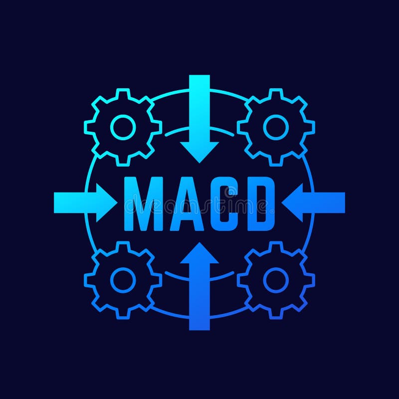 MACD Indicator, Vector Concept Stock Vector - Illustration of ...