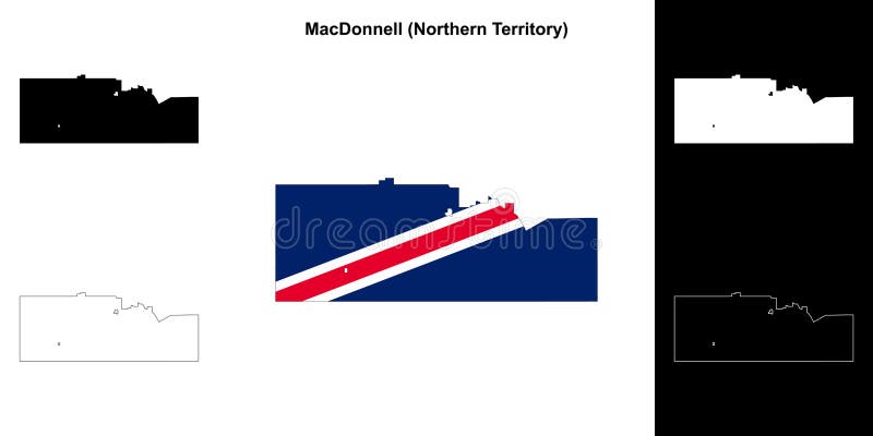 Macdonnell Outline Map Stock Illustrations – 5 Macdonnell Outline Map ...