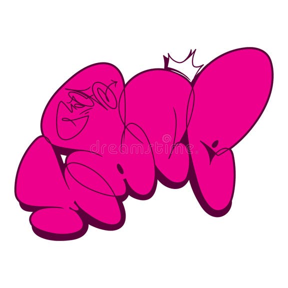 Mace graffiti stock vector. Illustration of graffiti - 263836823