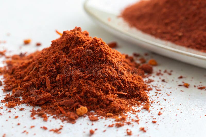 Mace Spice on White Background â€ Close-Up View Stock Illustration ...