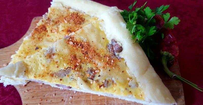 Macedonian pie stock photo. Image of traditional, meat - 161596238