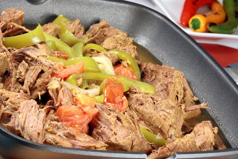 Machaca mexican beef stock photo. Image of organic, onion - 5649288