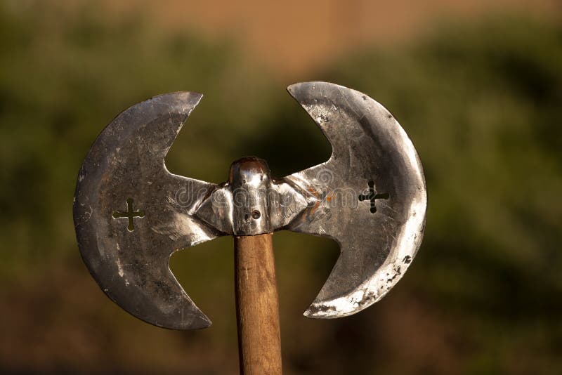 Machado medieval dobro imagem de stock. Imagem de portugal - 129092887