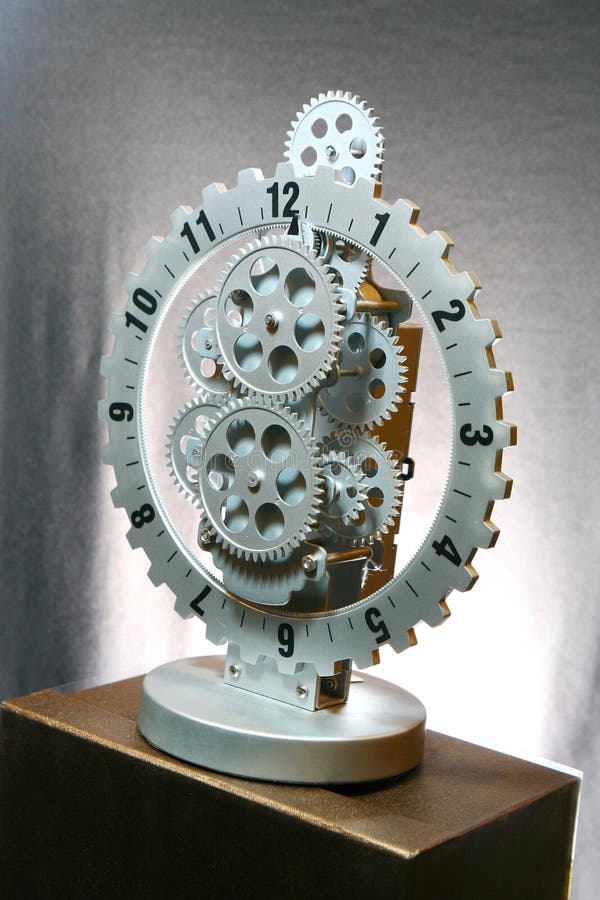 The Machannic Watch Driven by Cog Stock Image - Image of iron ...