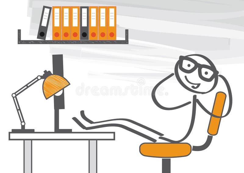 Mach eine Pause stock abbildung. Illustration von herausforderung ...