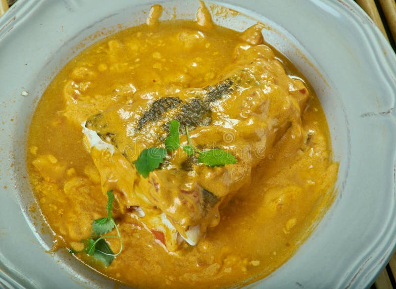 Macher Jhol stock photo. Image of turmeric, sauce, fish - 115454720