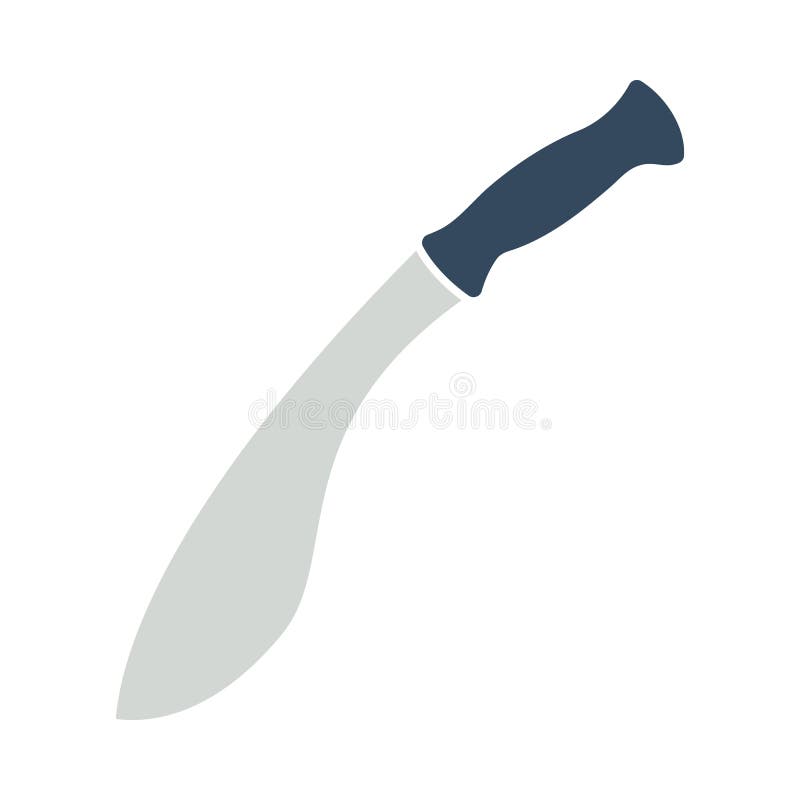 Machete Icon stock vector. Illustration of blade, machete - 197574493
