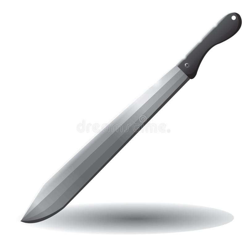 Machete. Vector Illustration Decorative Design Stock Vector ...