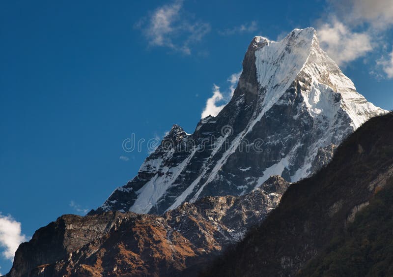 684 Machhapuchhre Mountain View Stock Photos - Free & Royalty-Free ...