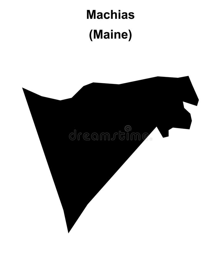 Machias Outline Stock Illustrations – 6 Machias Outline Stock ...