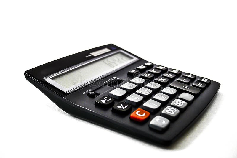 Machine à Calculer - Calculatrice Image stock - Image du maths, ajout ...