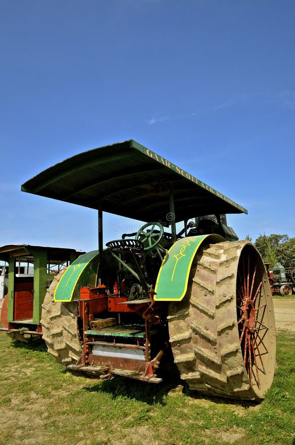 Machine à Vapeur De Gaar-Scott Dans Un Défilé Image éditorial - Image ...