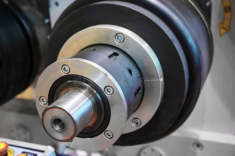 Machine with Black Hardened Steel Rollers To Roll Wire and Control ...