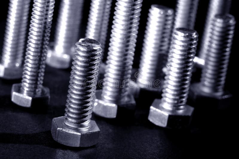 Machine Bolts Hardware stock photo. Image of screws, assorted - 13194160