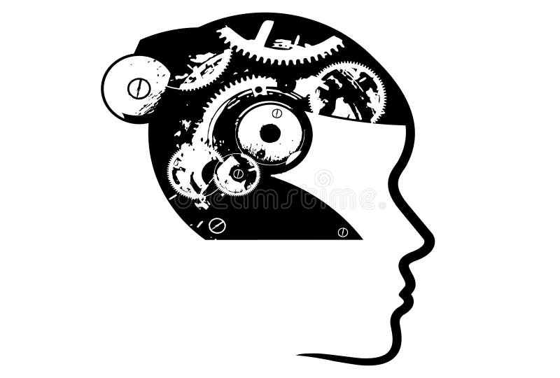 Brain Cog Wheels Thinking Machine Stock Illustrations – 39 Brain Cog ...