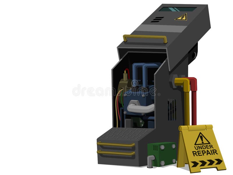 Mechanical Breakdown Stock Illustrations – 363 Mechanical Breakdown ...