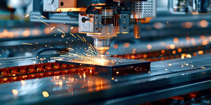 Machine-building Plant, Machine Tools Stock Image - Image of inside ...
