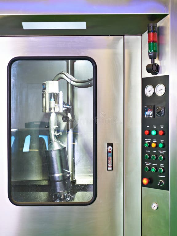 Machine for Catalyst and Particle Filter Cleaning Stock Image - Image ...