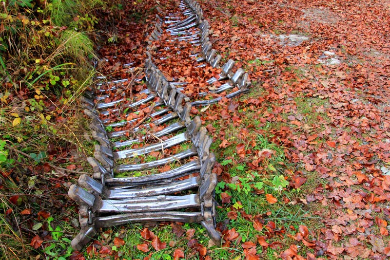 Machine chains stock photo. Image of track, transport - 61869770