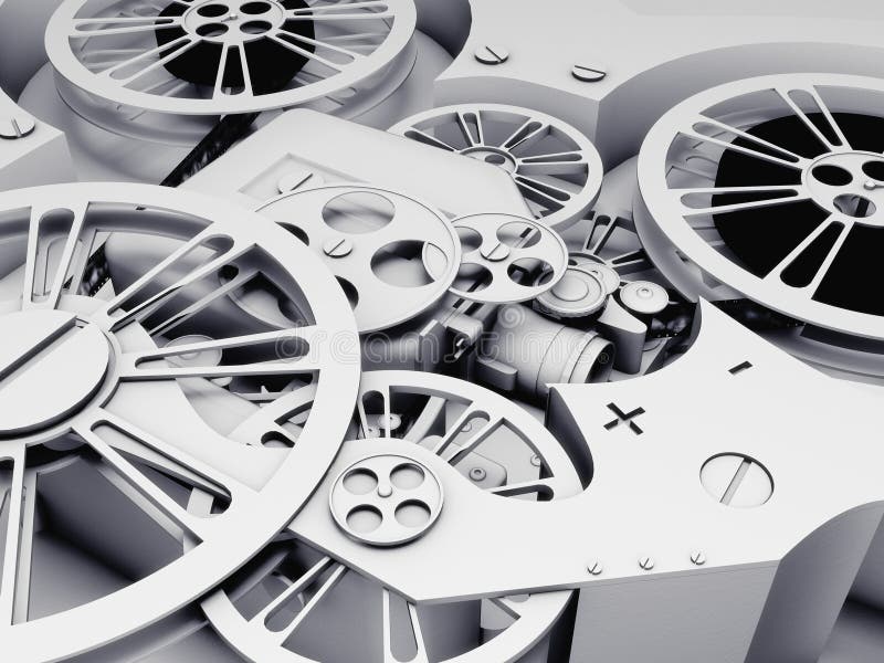 Cinema - machine of dreams stock photo. Image of antique - 26361532