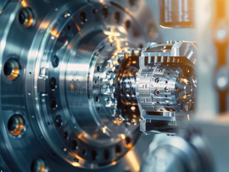 Machine Close Up stock image. Image of manufacturing - 374256763