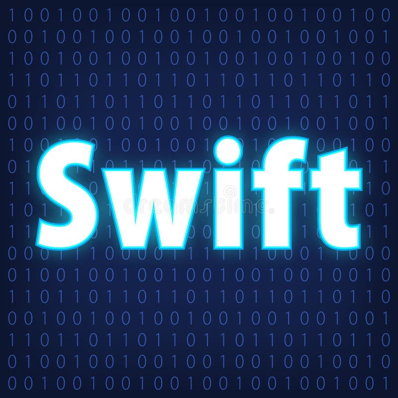 Machine Code Languages in Neon Style. Programming Languages Concept in ...