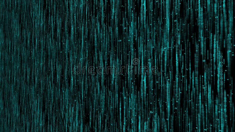 Machine Code 0 and 1 Matrix Background, Computer Digital World Wall ...
