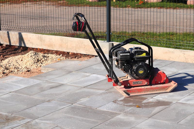 Plate Compactor Trench Stock Photos - Free & Royalty-Free Stock Photos ...