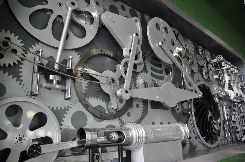 Machine components stock image. Image of mechanical, power - 23194211