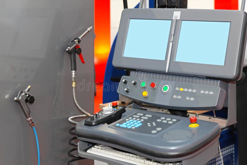 Machine control stock image. Image of tool, factory, tech - 37573875