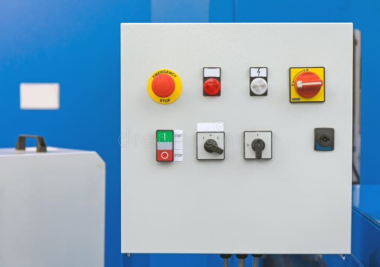 Machine Control Box stock photo. Image of production - 368538028