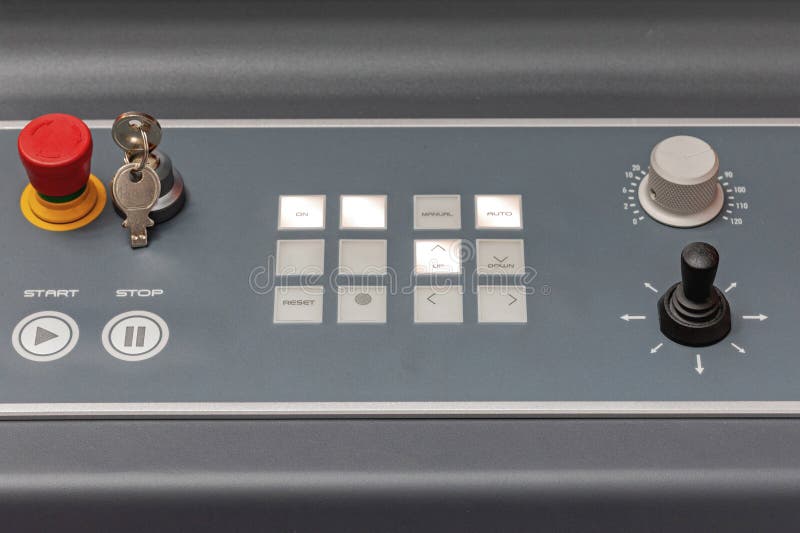 Machine Start Stop stock image. Image of electric, start - 221496157