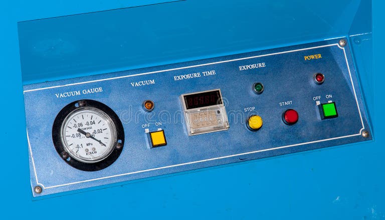 Machine control panel. stock photo. Image of speed, tool - 35831336