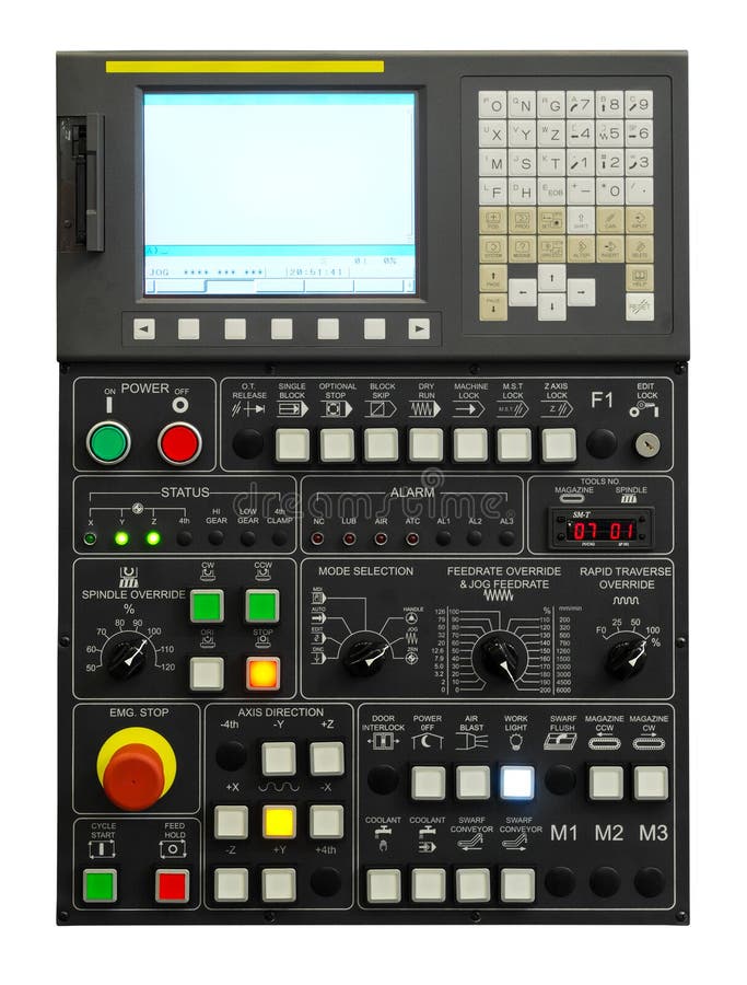 Machine control panel stock image. Image of industrial - 56148173