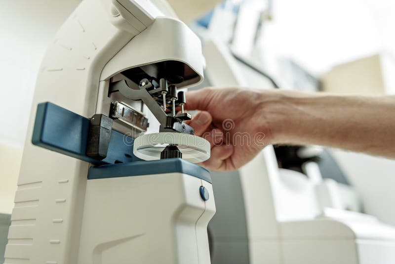 Machine for Creating Different Spectacles Stock Image - Image of ...